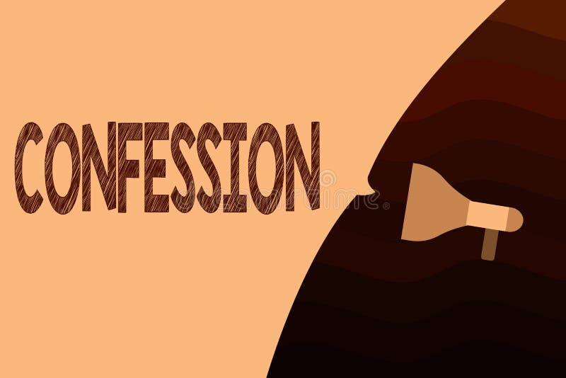 Handwriting Text Confession. Concept Meaning Statement Admitting One is ... Handwriting Text Confession. Concept Meaning Statement Admitting One is ...