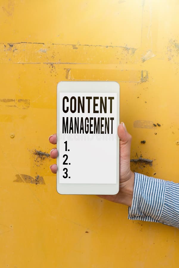 Handwriting Text Content Management. Concept Meaning Programs Used To ...