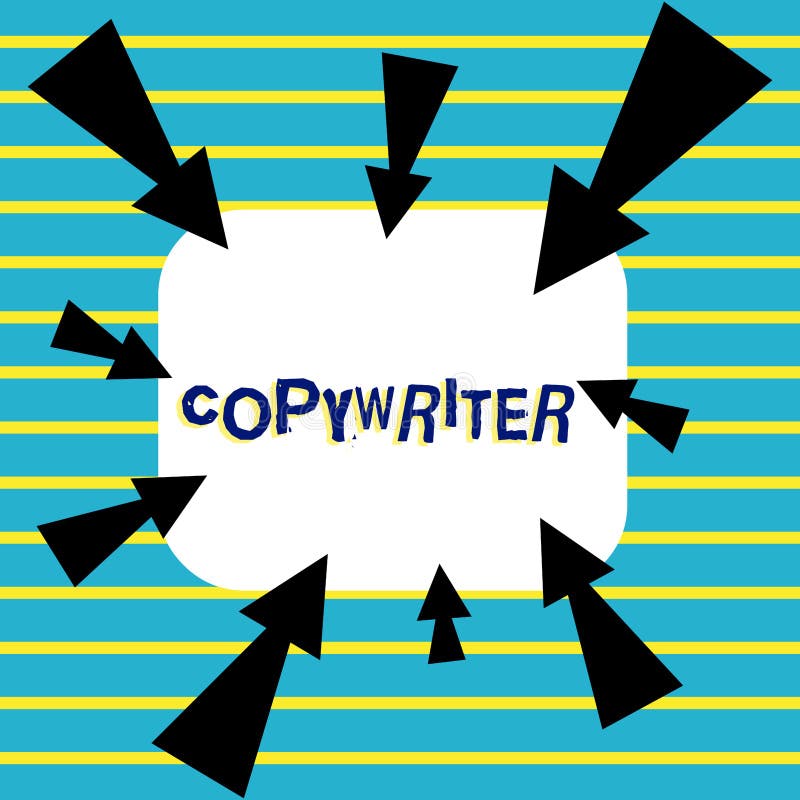 Handwriting Text Copywriter. Business Concept Writing the Text of ...