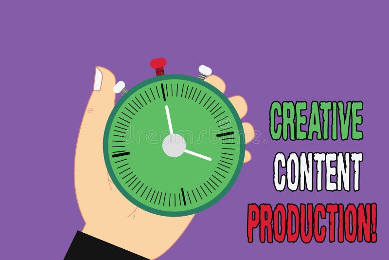 Handwriting Text Creative Content Production. Concept Meaning ... Handwriting Text Creative Content Production. Concept Meaning ...