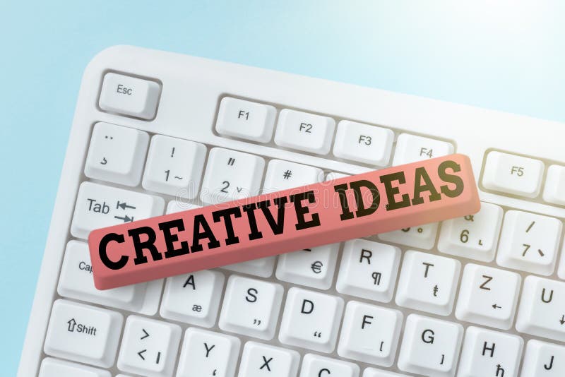 Conceptual Display Creative Ideas. Business Overview Unique Strategy ...