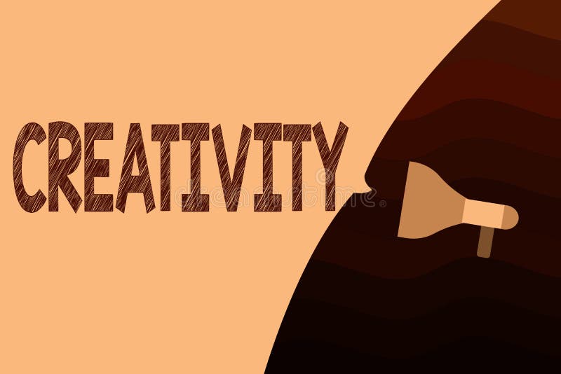 Handwriting Text Creativity. Concept Meaning Use of Imagination or ...