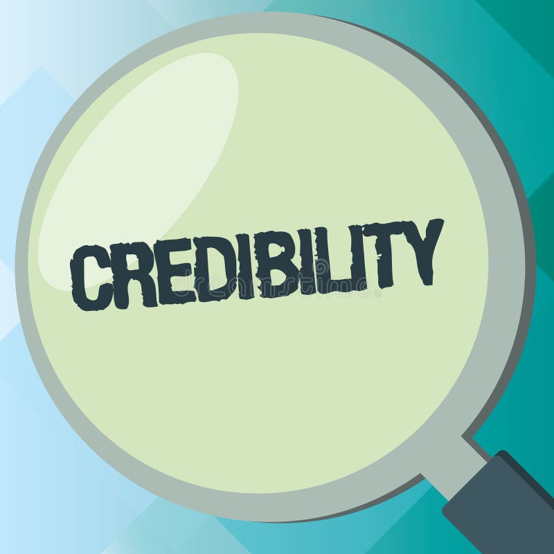 Credibility Stock Illustrations – 1,058 Credibility Stock Illustrations ...