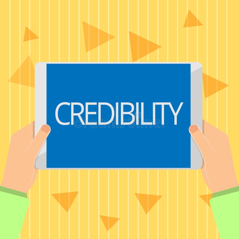 Credibility Stock Illustrations – 1,108 Credibility Stock Illustrations ...