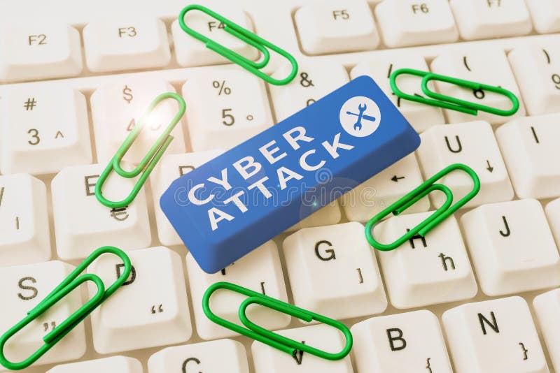 Writing Displaying Text Cyber Attack. Business Overview an Attempt by ...