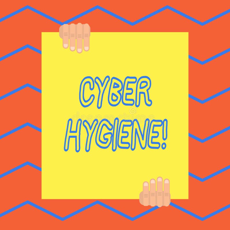 Handwriting Text Cyber Hygiene. Concept Meaning Steps that Computer ... Handwriting Text Cyber Hygiene. Concept Meaning Steps that Computer ...