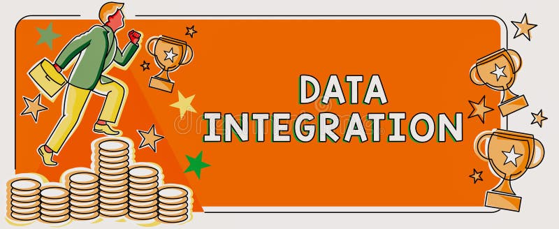 Data Integrationcombination Stock Illustrations – 8 Data ...