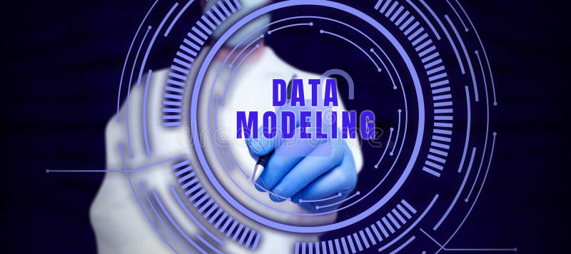 Inspiration Showing Sign Data Modeling. Business Idea Process of ...