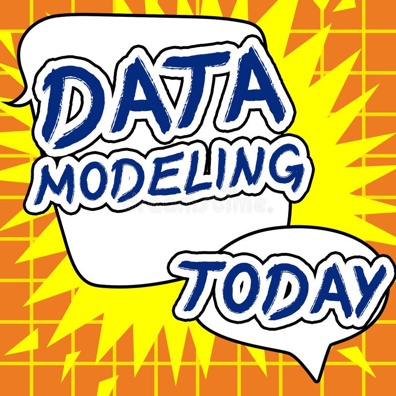 Inspiration Showing Sign Data Modeling. Concept Meaning Process of ...