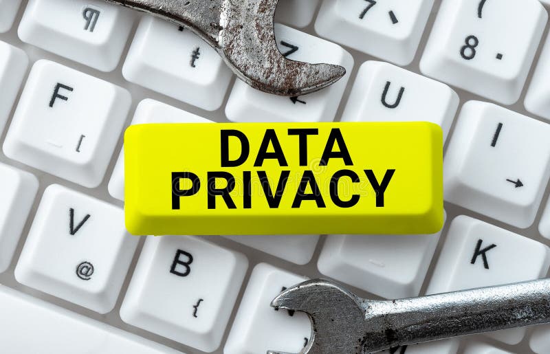 Handwriting Text Data Privacy. Word for Internet Security and Digital ...