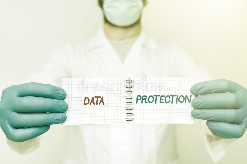 Sign Displaying Data Protection. Business Idea Protect IP Addresses and ...