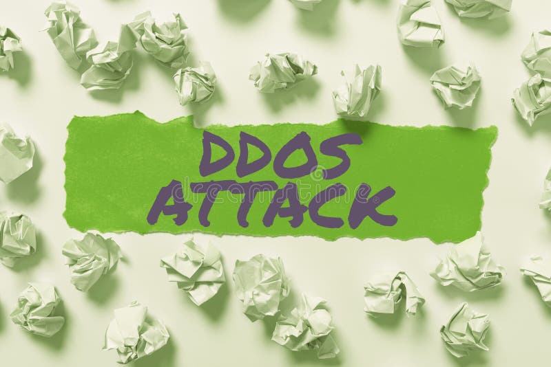 Text Caption Presenting Ddos Attack. Concept Meaning Disturbed Access ... Text Caption Presenting Ddos Attack. Concept Meaning Disturbed Access ...
