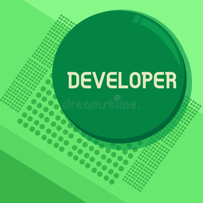 Handwriting Text Developer. Concept Meaning Demonstrating or Thing that ... Handwriting Text Developer. Concept Meaning Demonstrating or Thing that ...