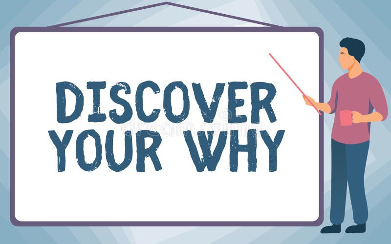Handwriting Text Discover Your Why. Business Approach Knowing the ...