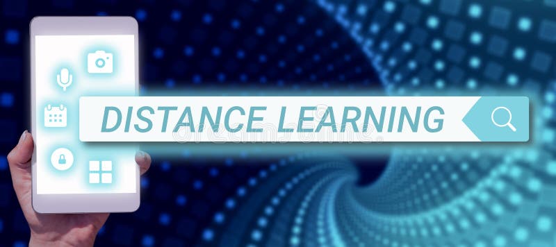 Conceptual Display Distance Learning. Business Overview Educational ...
