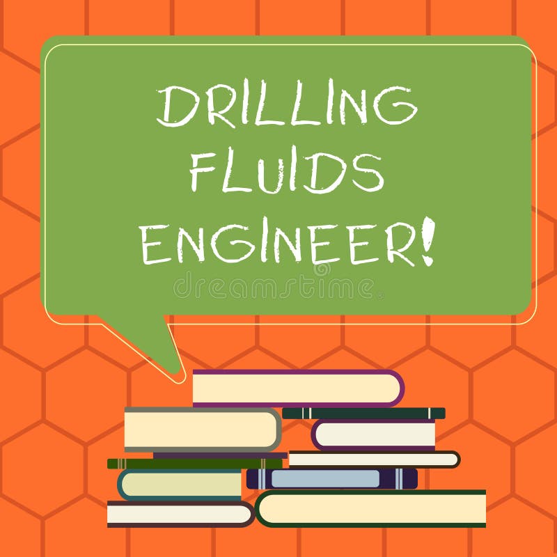 Handwriting Text Drilling Fluids Engineer. Concept Meaning a ...