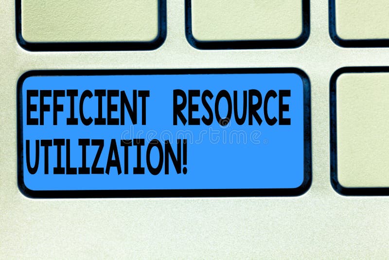 Resource Utilization Stock Illustrations – 1,034 Resource Utilization ...