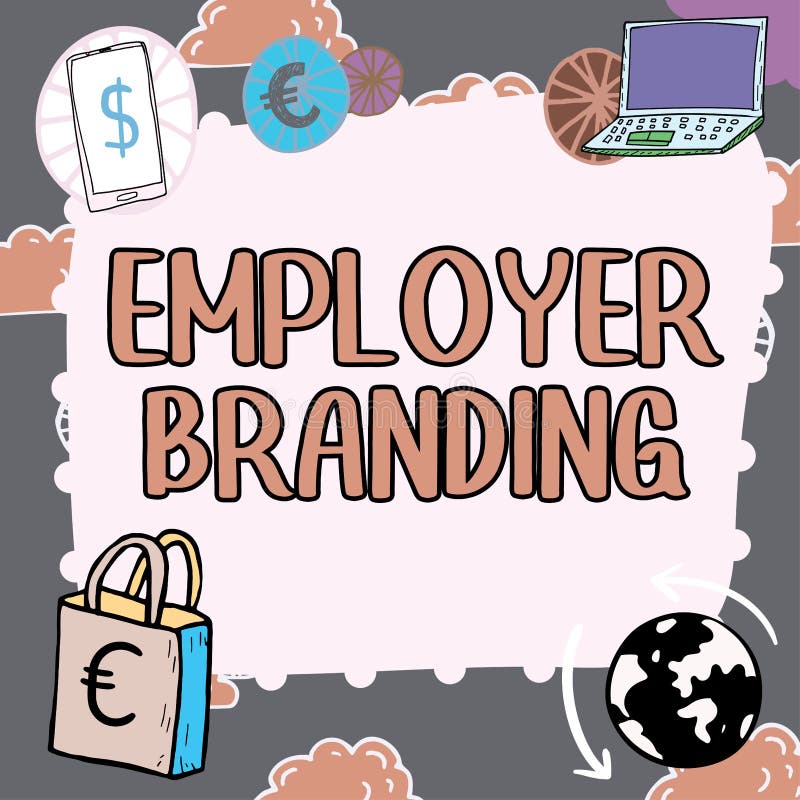 Handwriting Text Employer Branding. Concept Meaning Process of ... Handwriting Text Employer Branding. Concept Meaning Process of ...