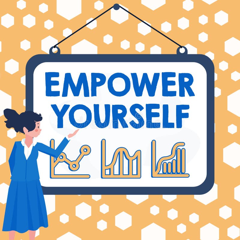 Conceptual Caption Empower Yourself. Business Idea Taking Control of ... Conceptual Caption Empower Yourself. Business Idea Taking Control of ...