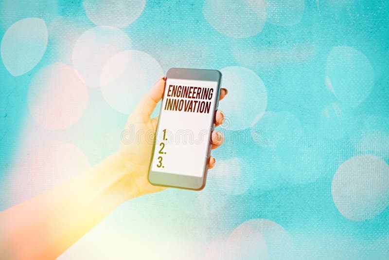 Handwriting Text Engineering Innovation. Concept Meaning Process ...