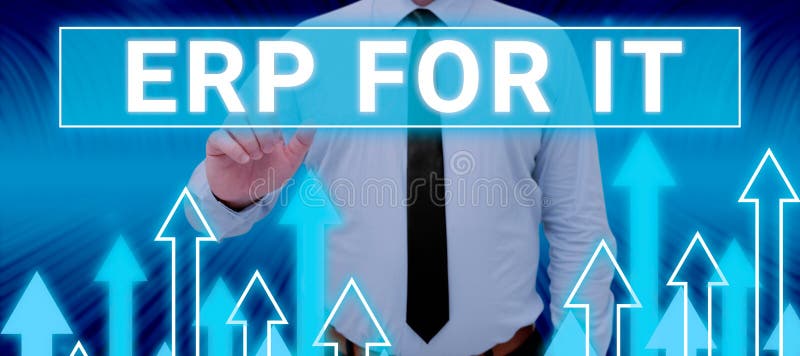 Handwriting Text Erp for it. Business Idea Enterprise Resource Planning ...