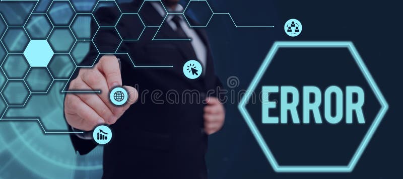 Handwriting Text Error. Word Written on Making a Judgment on the Sum ...