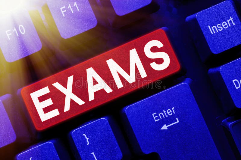 Sign Displaying Exams. Internet Concept Test of a Specified Kind To ...