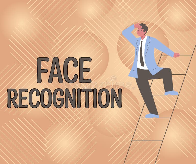 Handwriting Text Face Recognition. Business Concept Ability of a ...