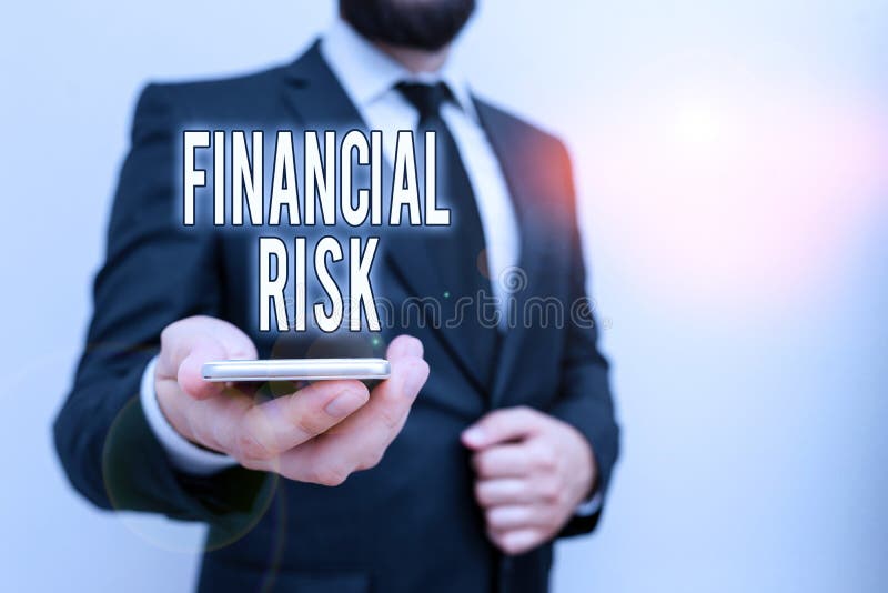 Handwriting Text Financial Risk. Concept Meaning Any of Various Types ... Handwriting Text Financial Risk. Concept Meaning Any of Various Types ...