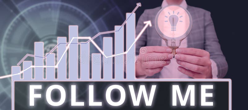 Handwriting Text Follow Me. Internet Concept Inviting a Person or Group ... Handwriting Text Follow Me. Internet Concept Inviting a Person or Group ...