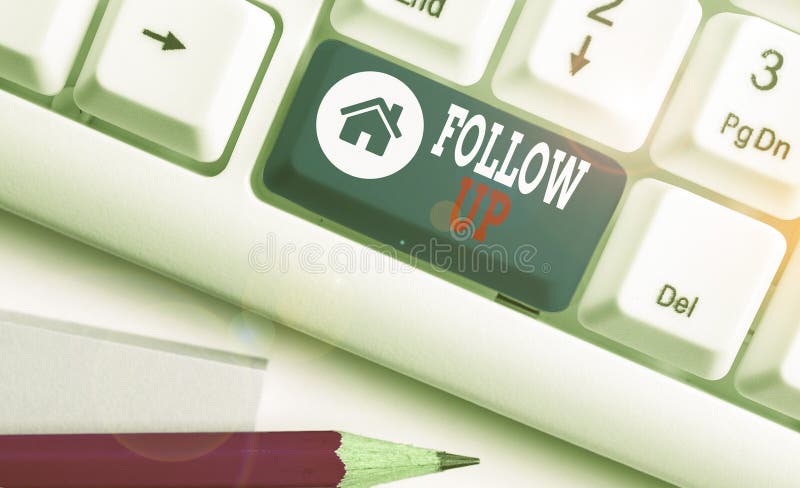 Handwriting Text Follow Up. Concept Meaning Additional Info or Any ...