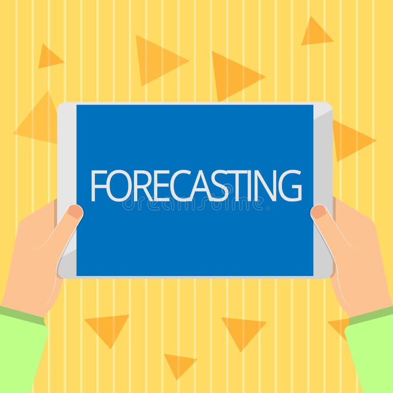 Handwriting Text Forecasting. Concept Meaning Predict Estimate a Future ...