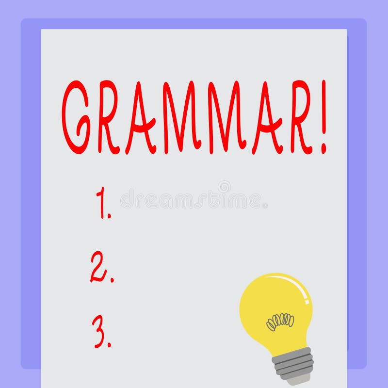 Handwriting Text Grammar. Concept Meaning System and Structure of a ...