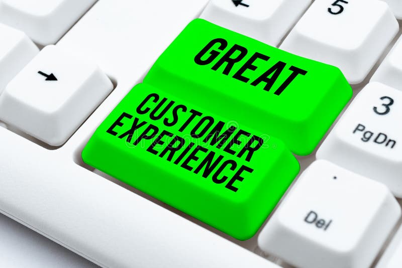 Handwriting Text Great Customer Experience. Conceptual Photo Responding ... Handwriting Text Great Customer Experience. Conceptual Photo Responding ...