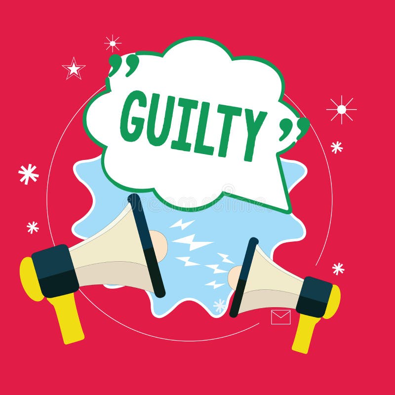 Guilty Stock Illustrations – 11,463 Guilty Stock Illustrations, Vectors ...
