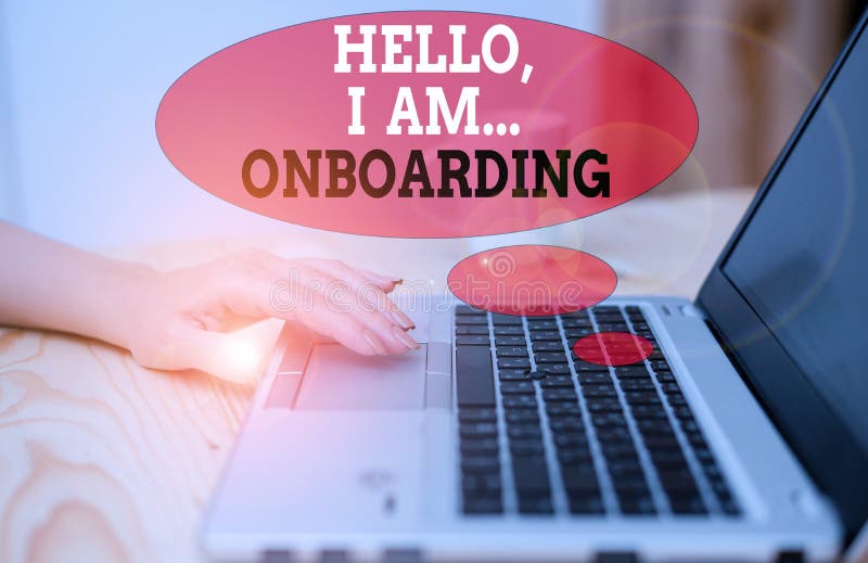 Handwriting Text Hello I am Onboarding. Concept Meaning Telling ... Handwriting Text Hello I am Onboarding. Concept Meaning Telling ...