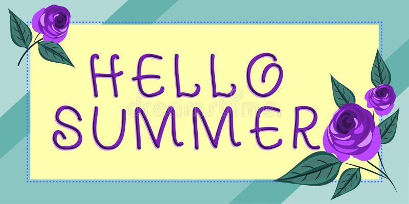 Text Caption Presenting Hello Summer. Business Idea Welcoming the ... Text Caption Presenting Hello Summer. Business Idea Welcoming the ...