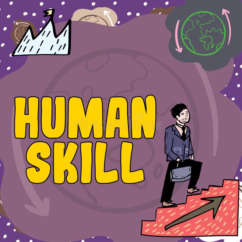 Handwriting Text Human Skill. Internet Concept Involve the Ability To ...