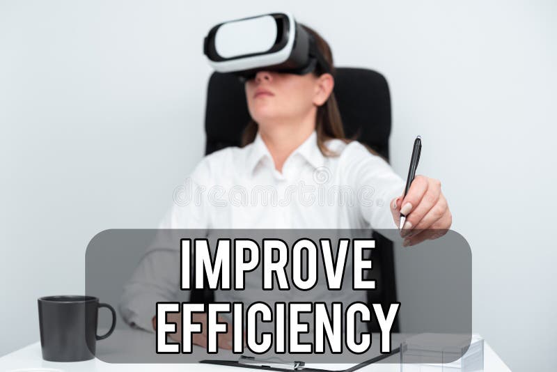 Text Caption Presenting Improve EfficiencyCompetency in Performance ...