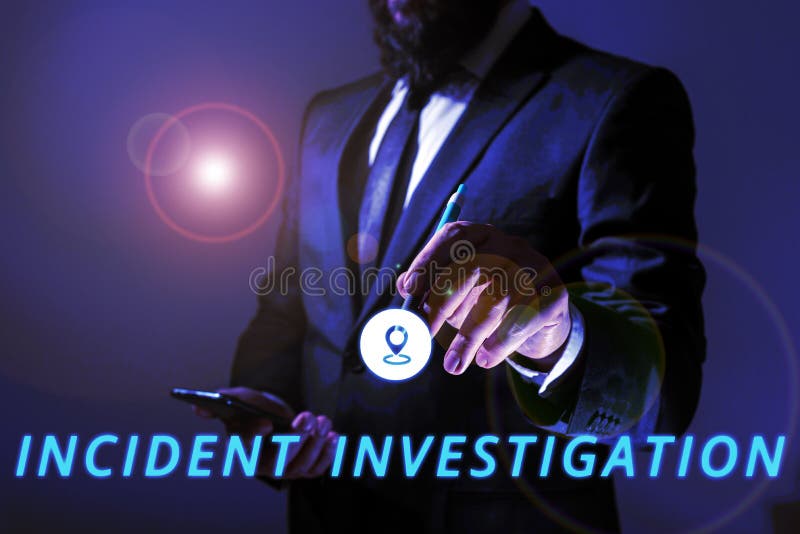 Handwriting Text Incident Investigation. Business Concept Responsible ... Handwriting Text Incident Investigation. Business Concept Responsible ...