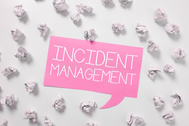 Sign Displaying Incident Management. Conceptual Photo Process To Return ... Sign Displaying Incident Management. Conceptual Photo Process To Return ...