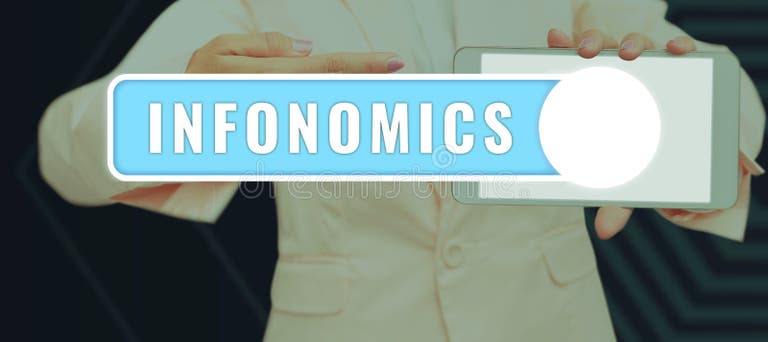 Handwriting Text Infonomics. Internet Concept Visual Image Used To ...