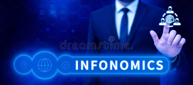 Handwriting Text Infonomics. Internet Concept Visual Image Used To ...