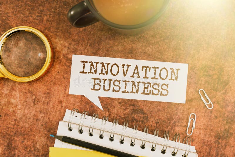 Handwriting Text Innovation Business. Concept Meaning Introduce New ... Handwriting Text Innovation Business. Concept Meaning Introduce New ...