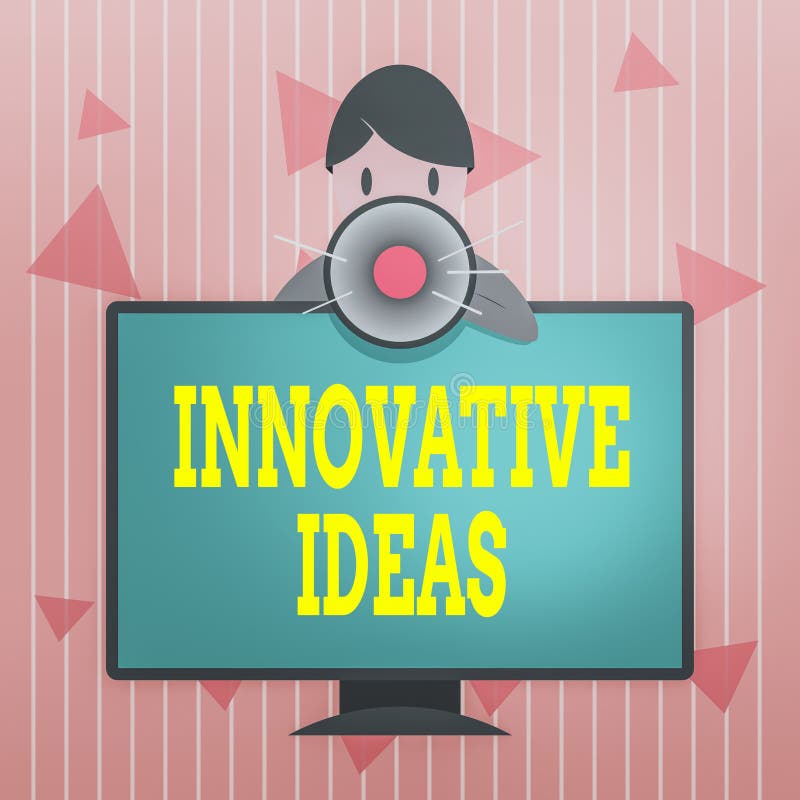 Handwriting Text Innovative Ideas. Concept Meaning Concepts that are a ...