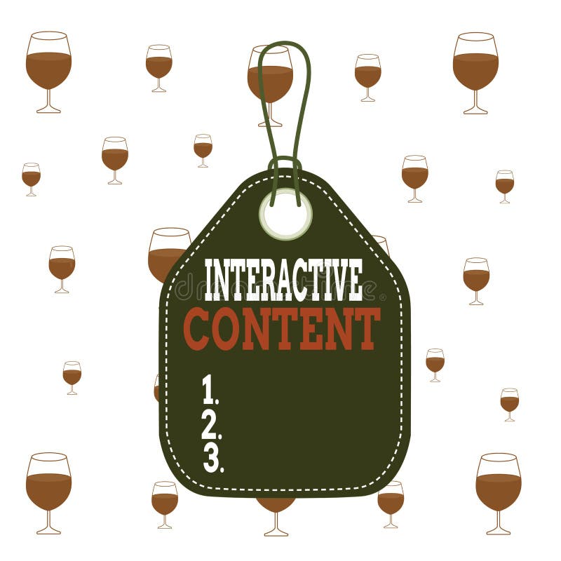 Handwriting Text Interactive Content. Concept Meaning it Requires the ...