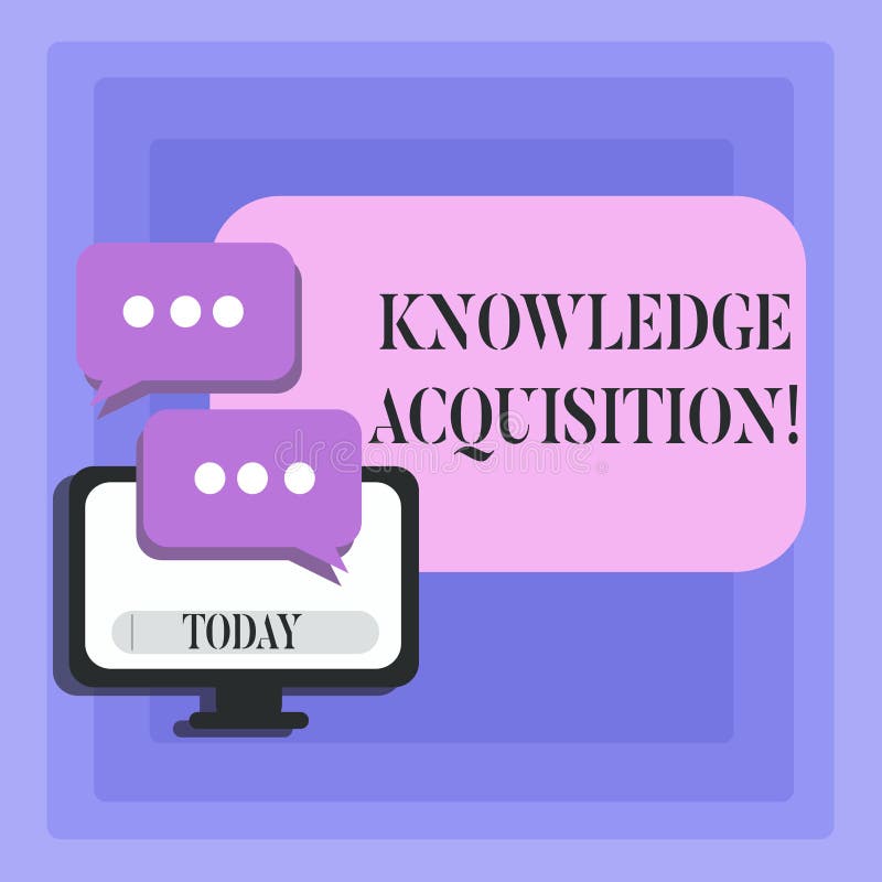 Handwriting Text Knowledge Acquisition Concept Meaning Process Of Extracting Knowledge From One