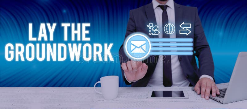 Handwriting Text Lay the GroundworkPreparing the Basics or Foundation ...