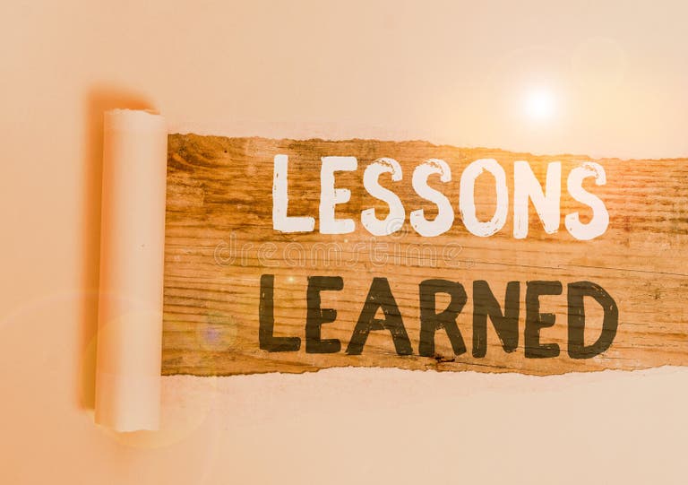 Handwriting Text Lessons Learned. Concept Meaning the Knowledge or ...