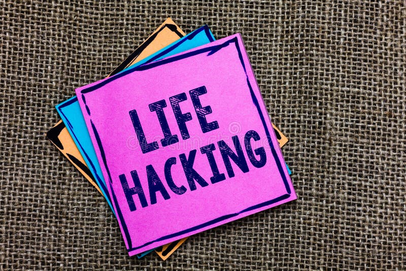 Handwriting Text Life Hacking. Concept Meaning Simple And Clever ... Handwriting Text Life Hacking. Concept Meaning Simple And Clever ...